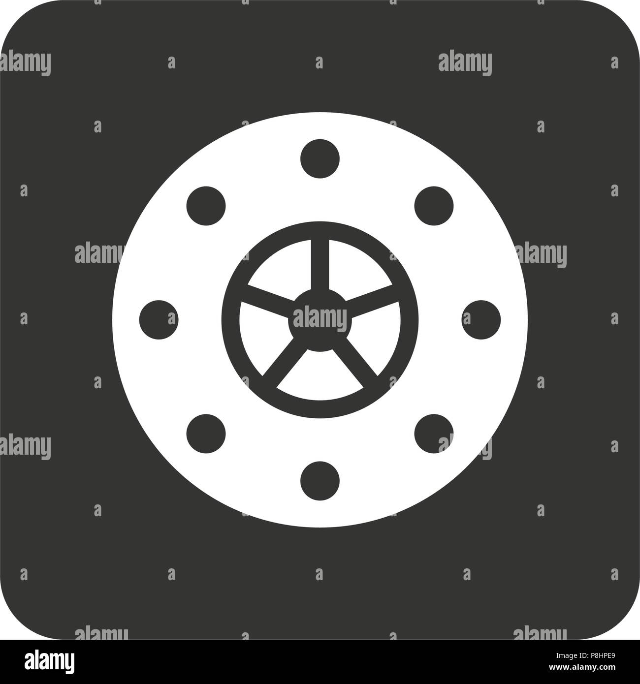 Bank Vault Icon Stock Vector Image & Art - Alamy