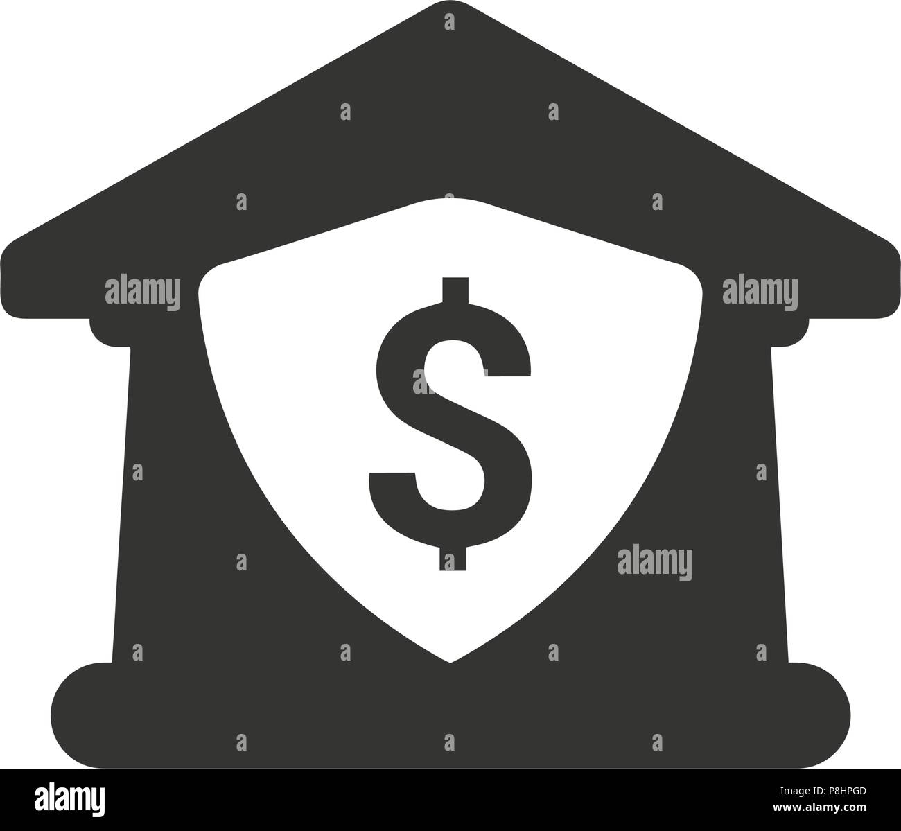 Bank security icon Stock Vector Image & Art - Alamy