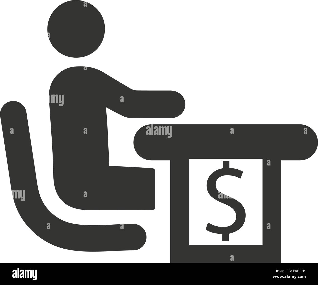 Financial Manager Icon Stock Vector Image & Art - Alamy