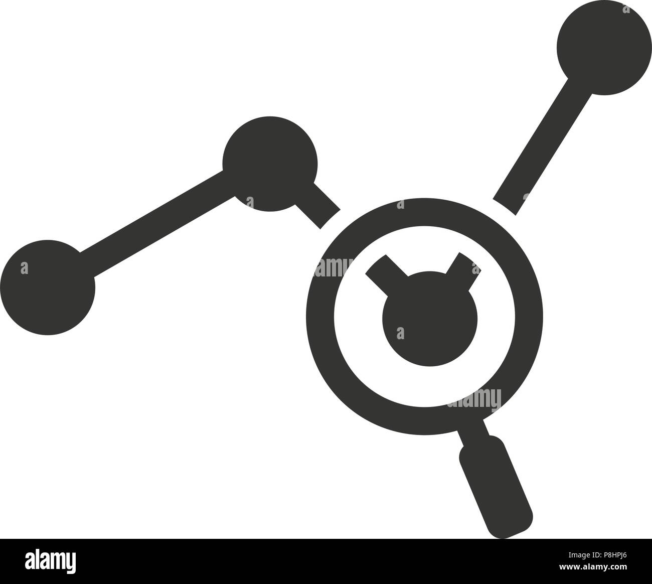 Market research icon Stock Vector Images - Alamy