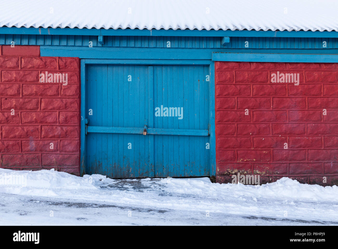 Shed texture hi-res stock photography and images - Alamy