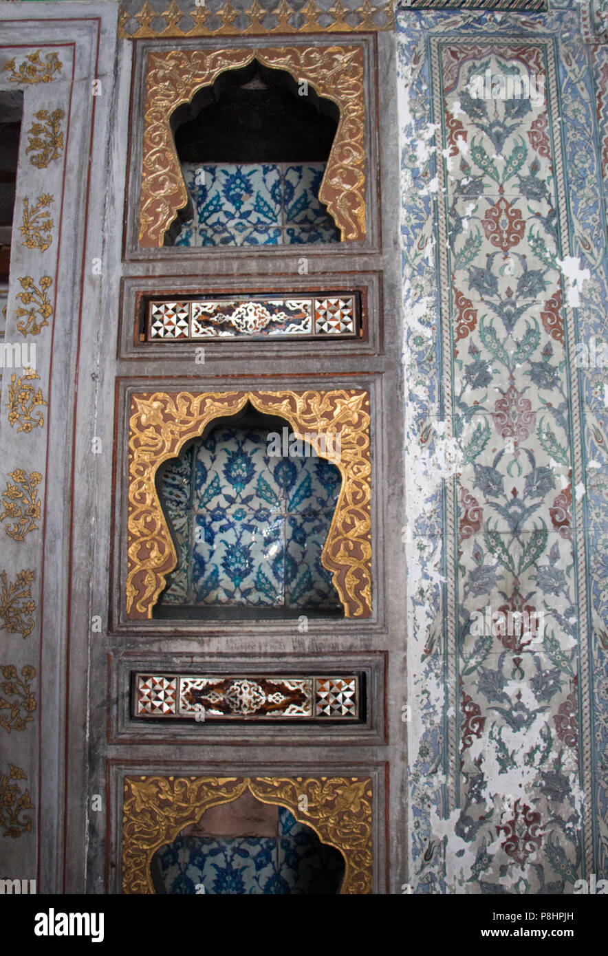 Fine example of Ottoman art patterns in view Stock Photo - Alamy