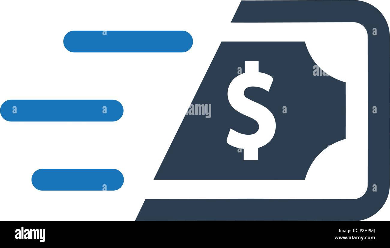 Fast Cash Icon Stock Vector Image & Art - Alamy