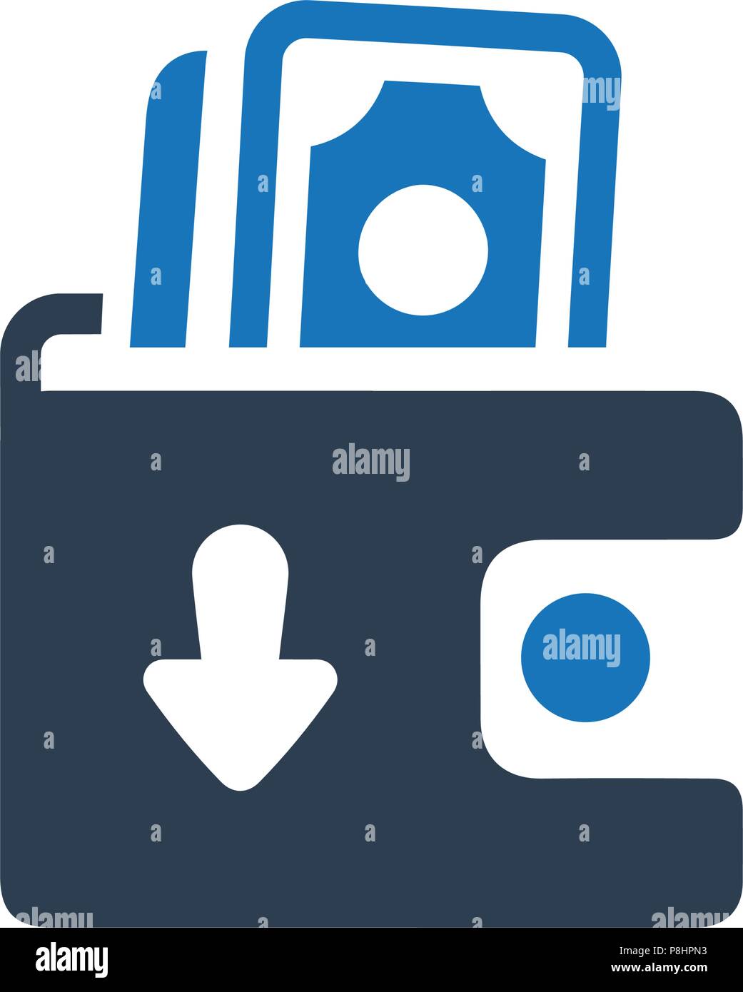 Cash in Icon Stock Vector Image & Art - Alamy