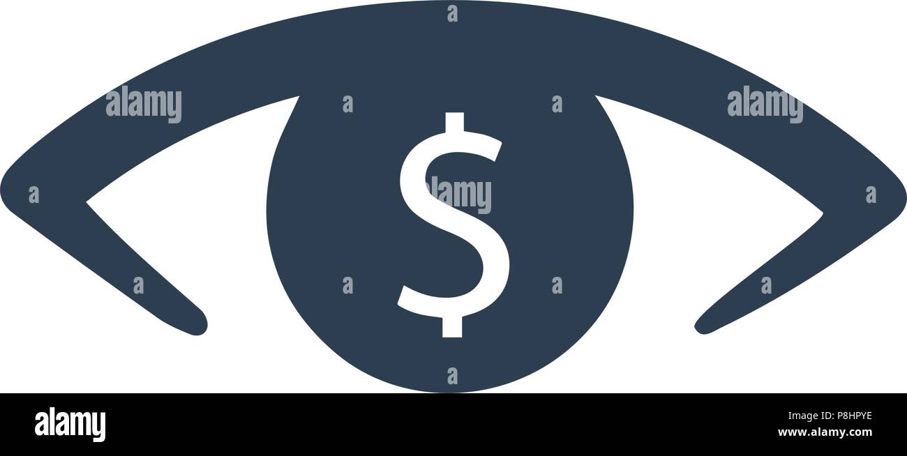 Financial Vision Icon Stock Vector Image & Art - Alamy