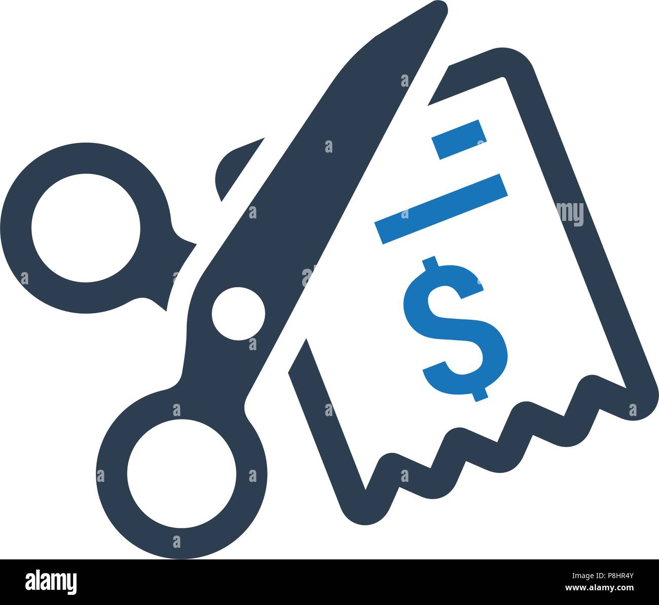 Cost Minimize Icon Stock Vector Image & Art - Alamy