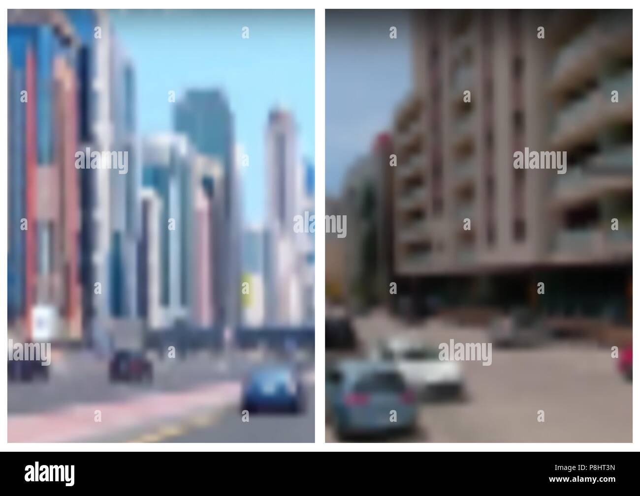 City architecture blur Stock Vector Images - Alamy