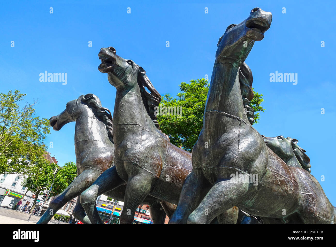Bronze Sculpture Aachen High Resolution Stock Photography and Images ...
