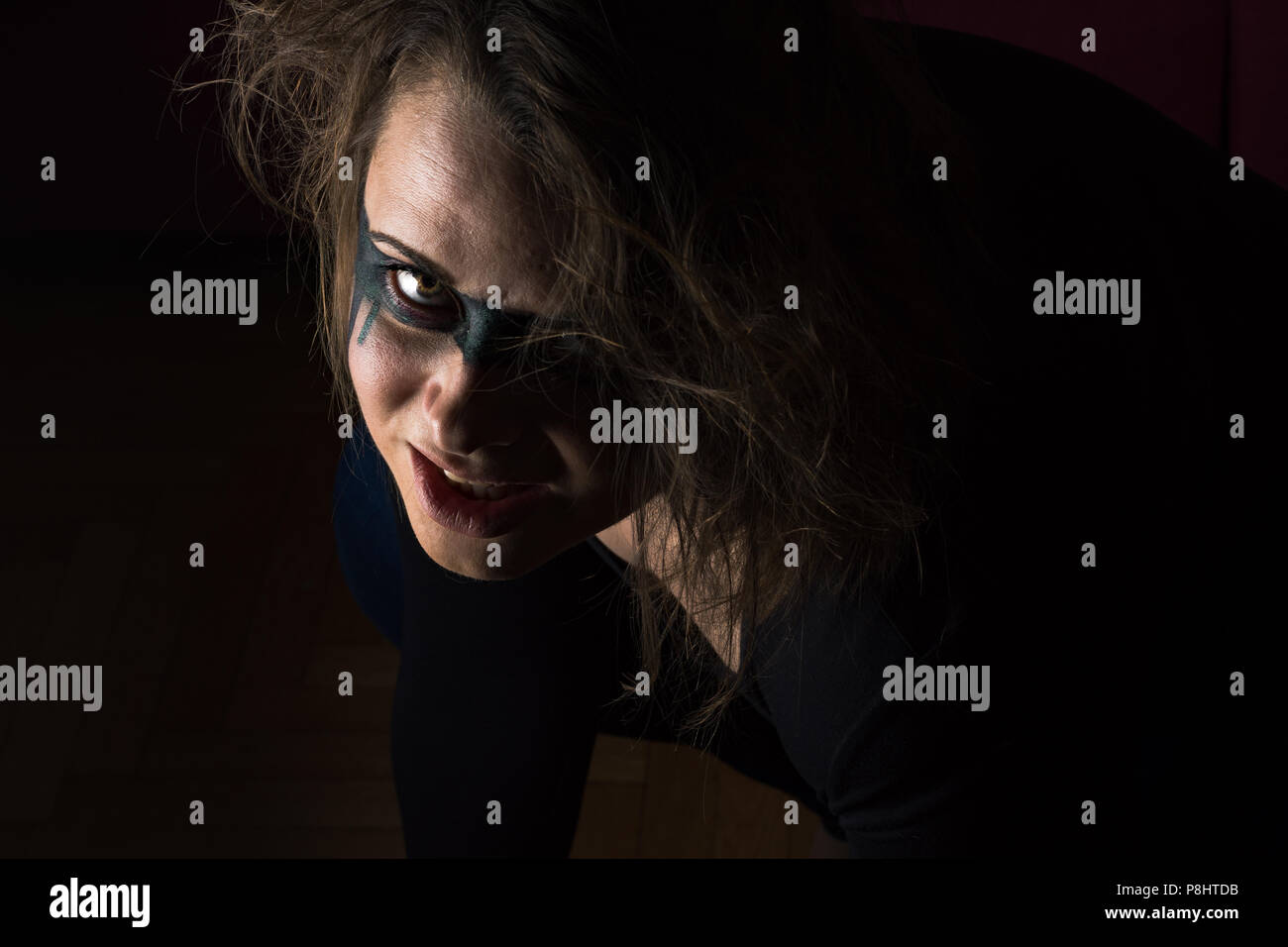 Low Key Studio Shoot Stock Photo - Alamy