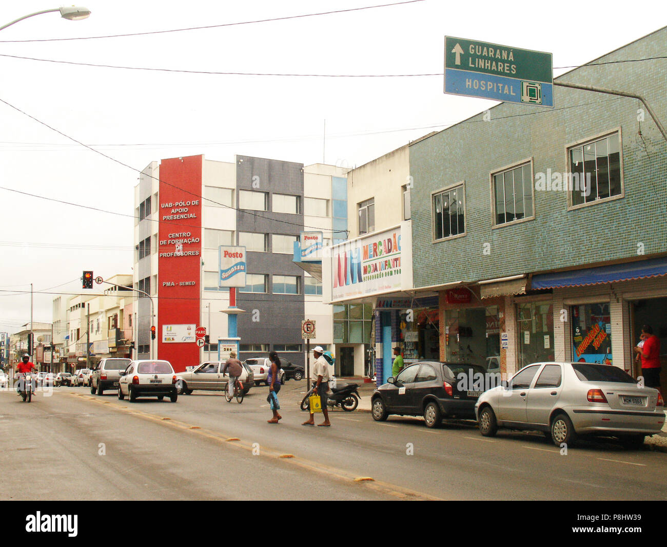 Trades, street, City, Linhares, Espírito Santo, Brazil Stock Photo - Alamy