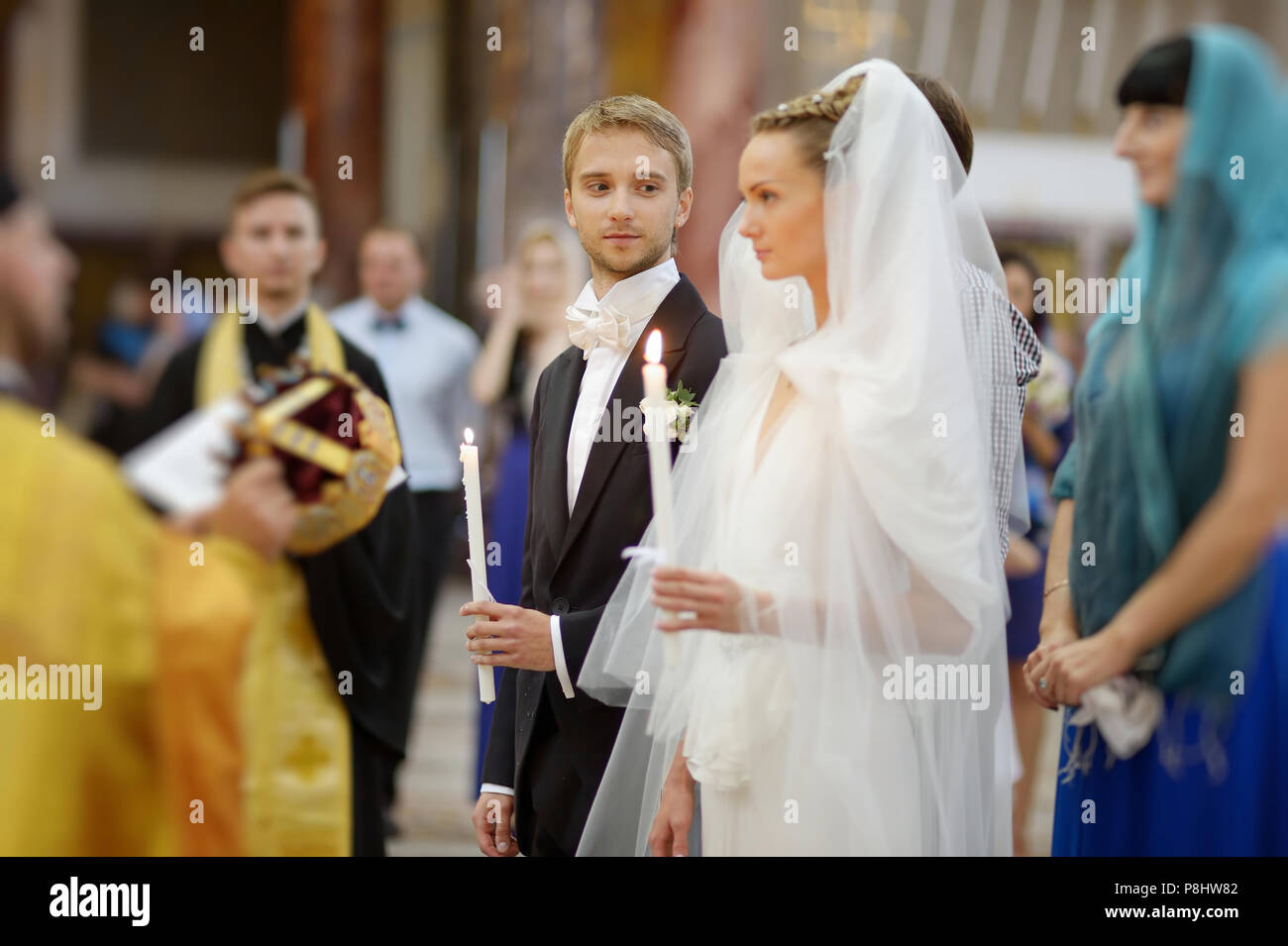 Orthodox cathedral bride hi-res stock photography and images - Alamy