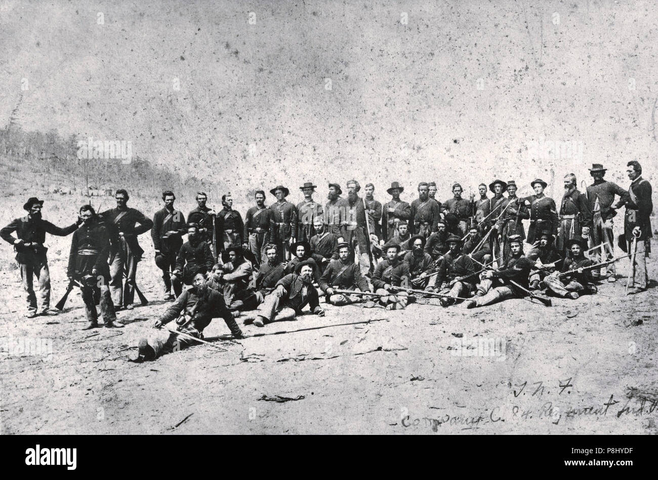 84th Indiana Infantry Regiment Stock Photo - Alamy