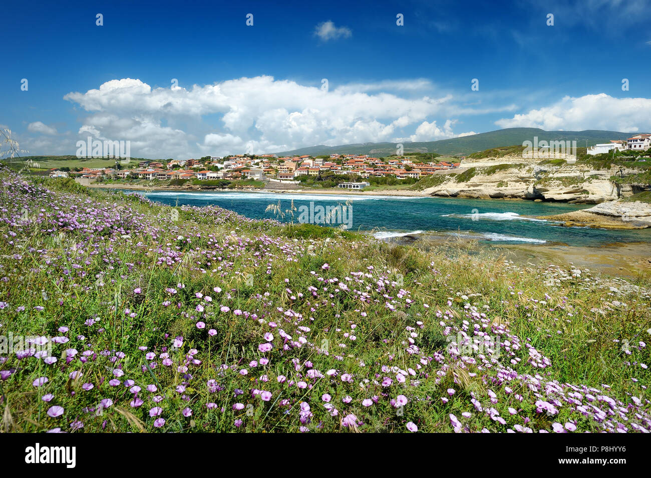 Scenic landscape of the coast of Sardinia Stock Photo - Alamy