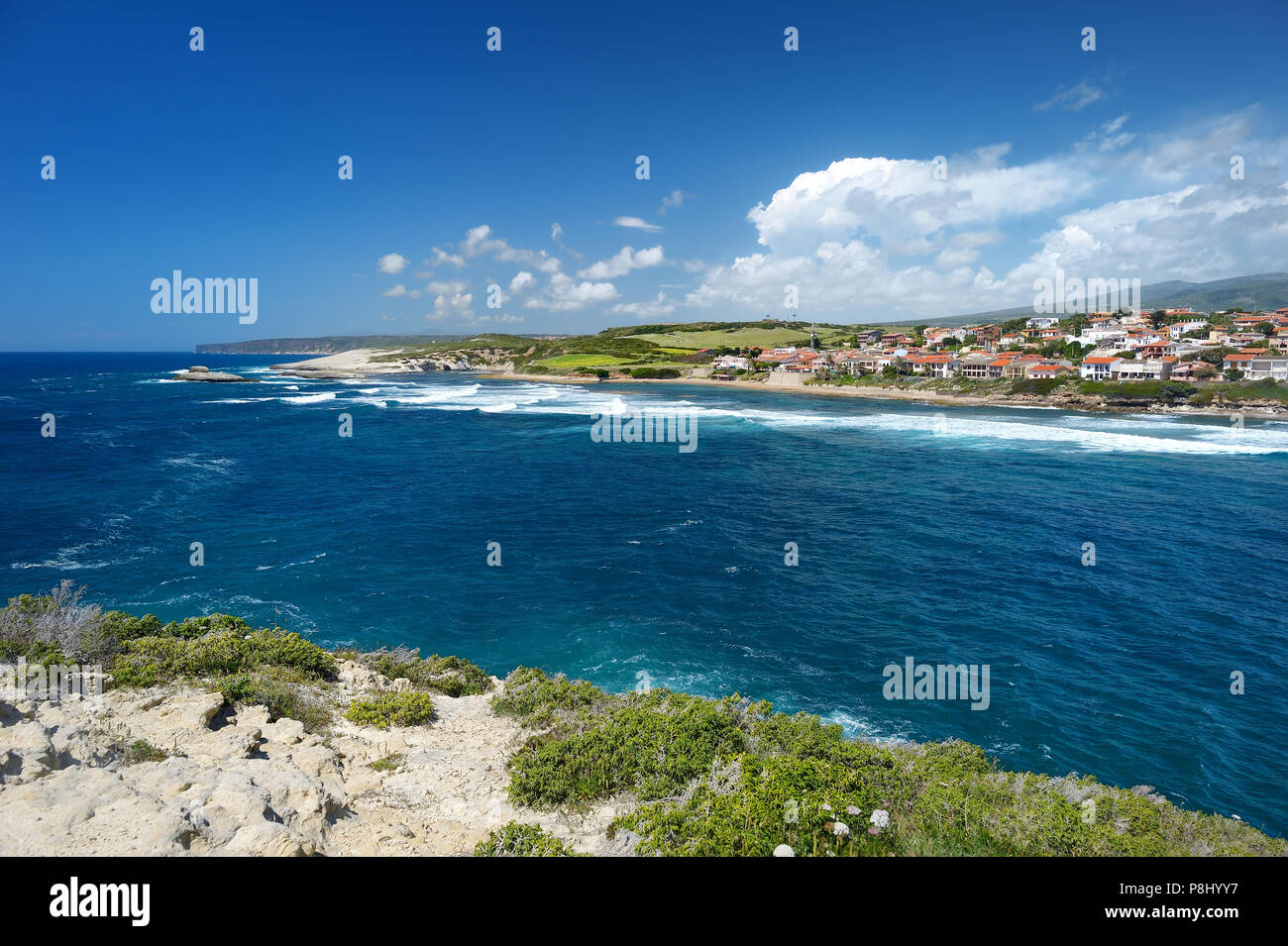 Scenic landscape of the coast of Sardinia Stock Photo - Alamy