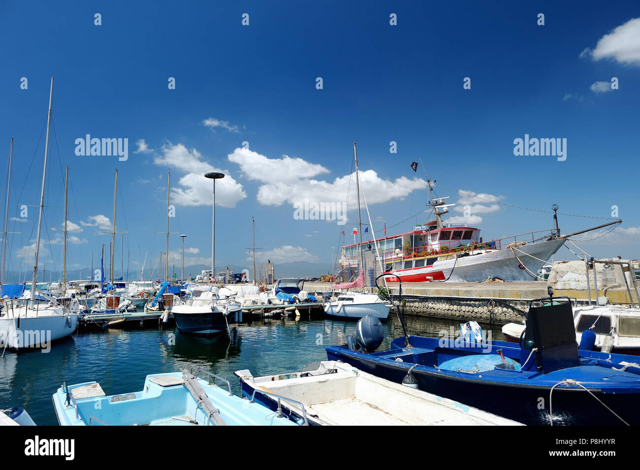 The marina of cagliari hi-res stock photography and images - Alamy