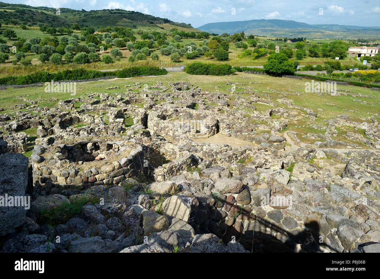 Remains Of The Nuragic Village High Resolution Stock Photography and ...