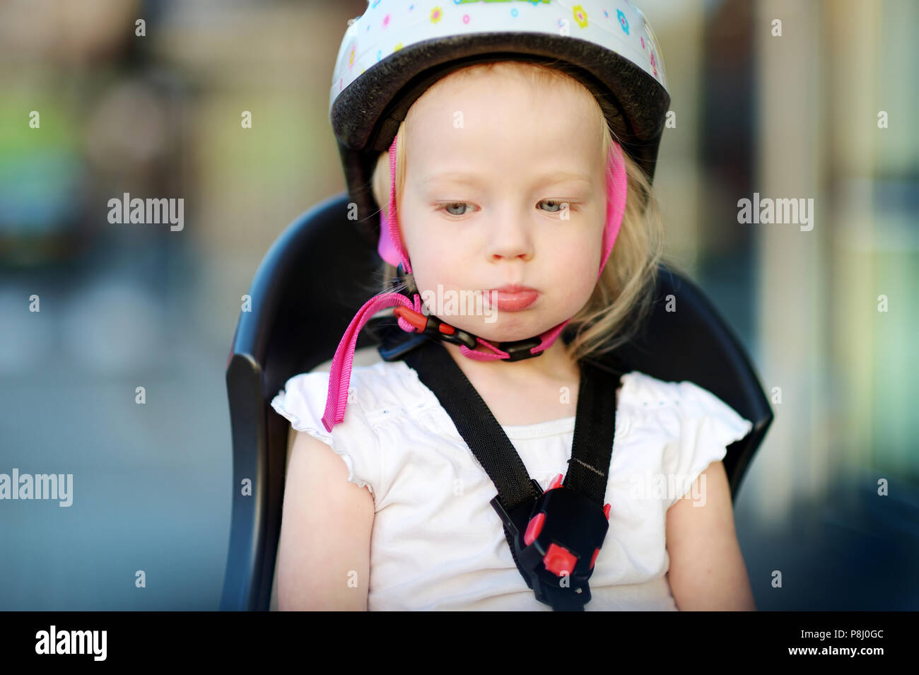 Kid ready for bike ride hi-res stock photography and images - Alamy