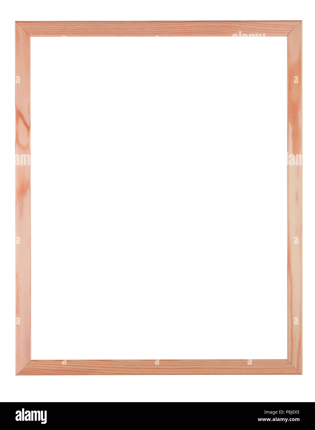 Blank poster frame isolated on white background. Include clipping path ...