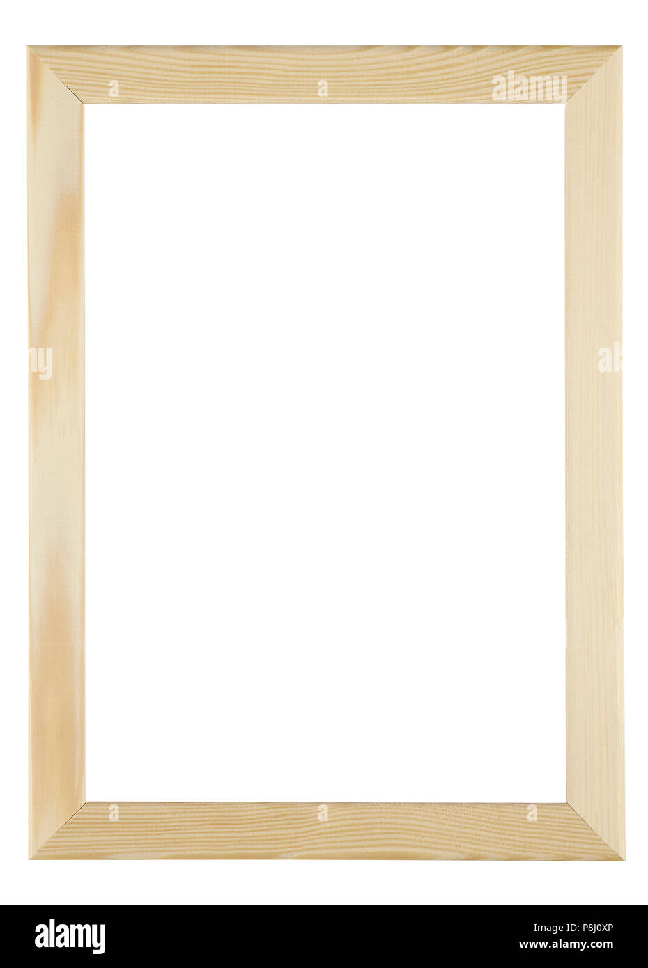 Blank poster frame isolated on white background. Include clipping path ...