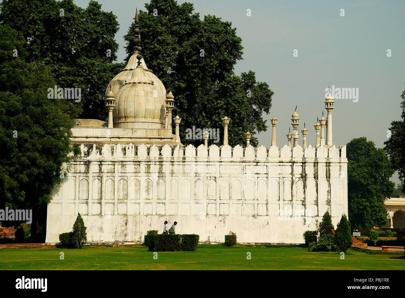 Moti Masjid, Pearl Mosque, Red Fort Complex, New Delhi, India Stock ...