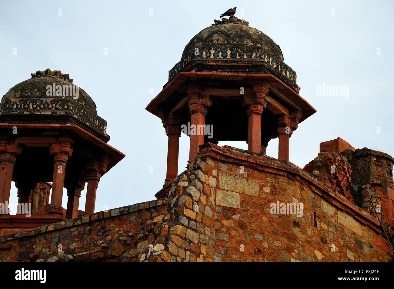 Humayun gate (Southern Ramparts) from inside, Purana Qila, New Delhi ...