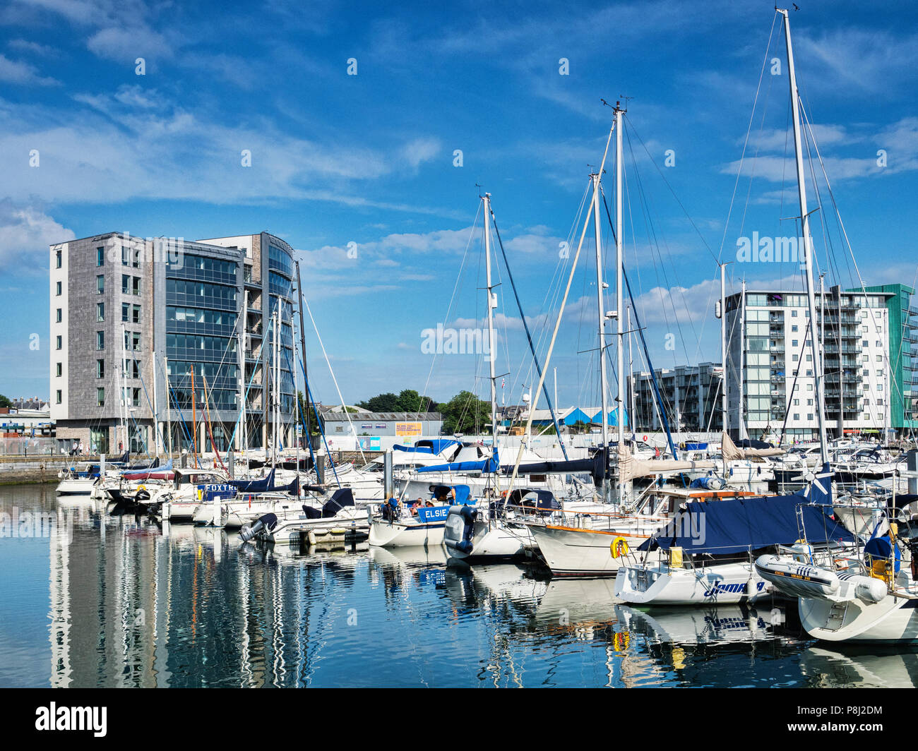 Modern buildings in plymouth hi-res stock photography and images - Alamy