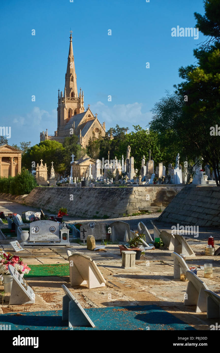 Addolorata cemetery malta hi-res stock photography and images - Alamy