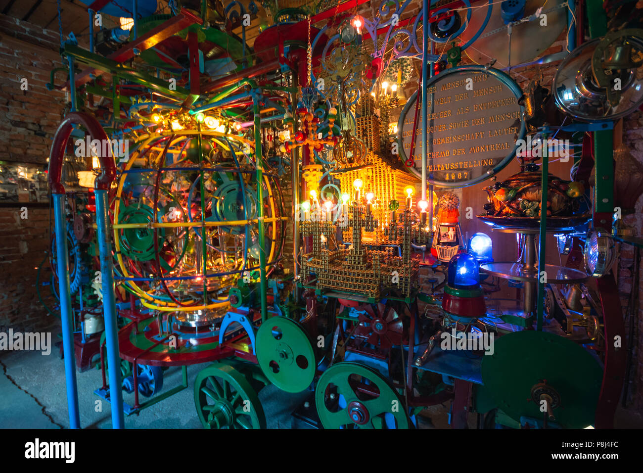 World machine hi-res stock photography and images - Alamy