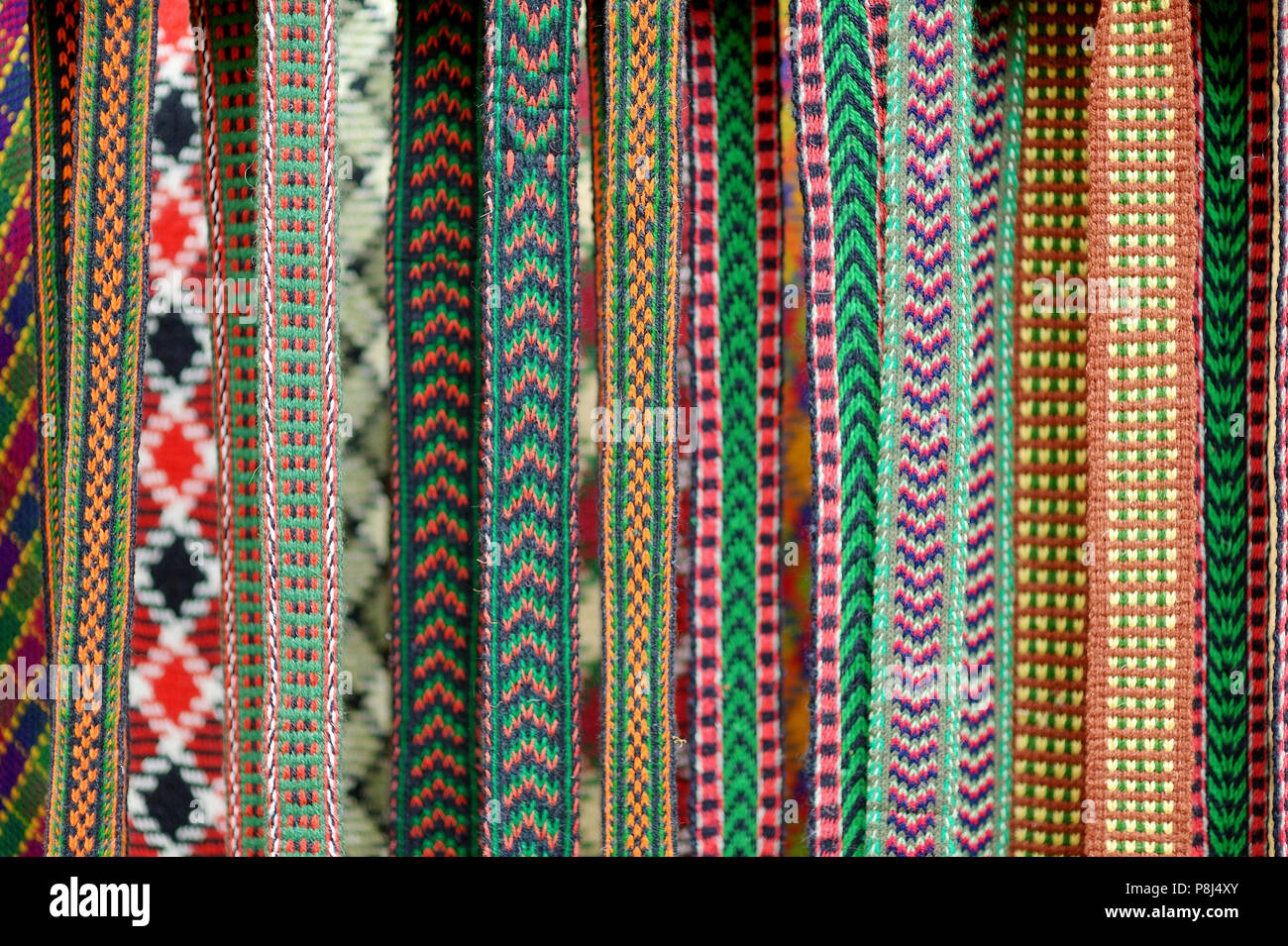 Details of a traditional Lithuanian weave Stock Photo - Alamy