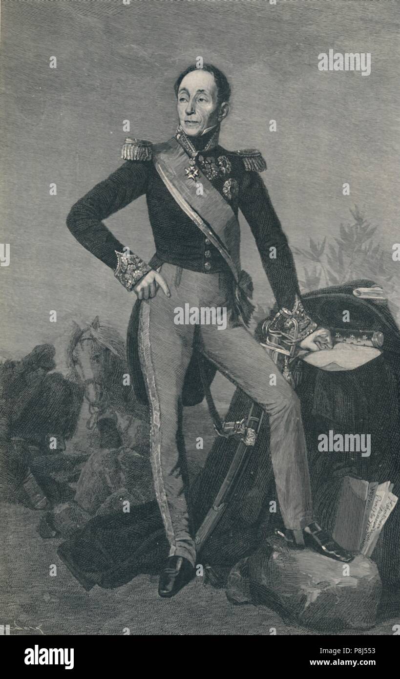 'Marshal Emmanuel, Marquis De Grouchy', c1834, (1896). Artist: Henry ...