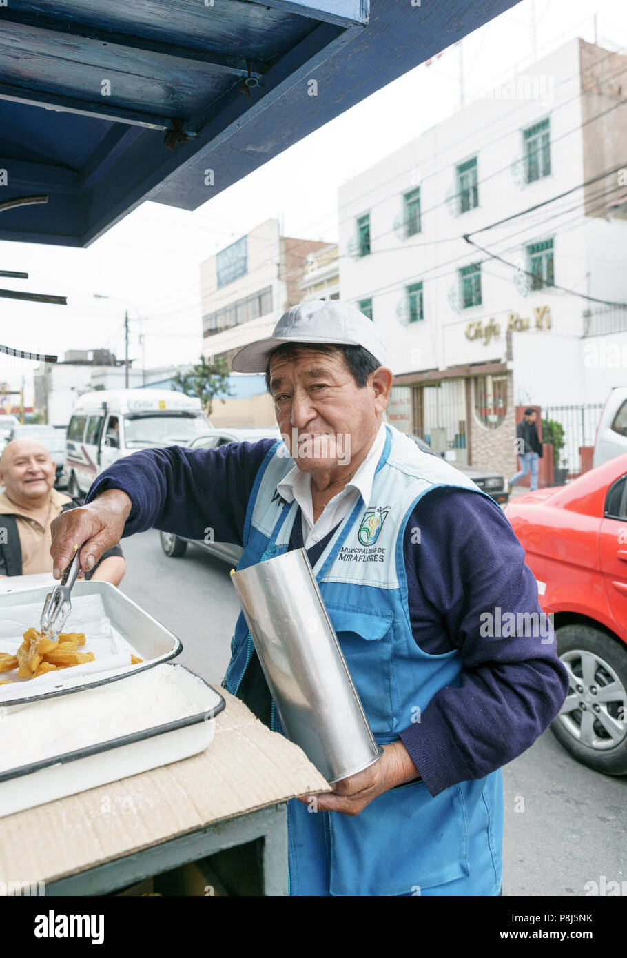 Street food, Lima, Peru Stock Photo - Alamy