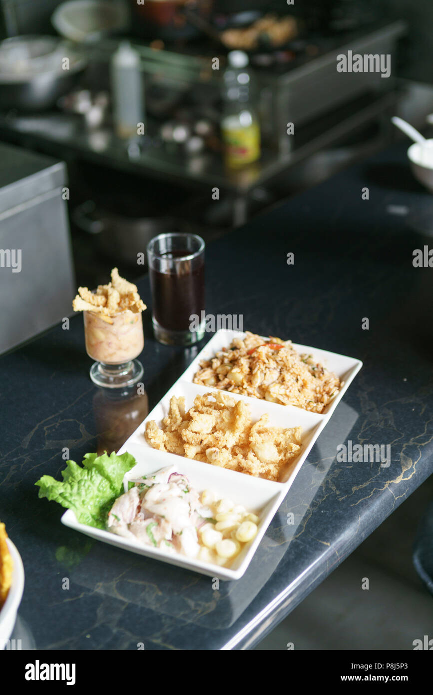 Al Toke Pez, street food bar, Lima, Peru Stock Photo - Alamy