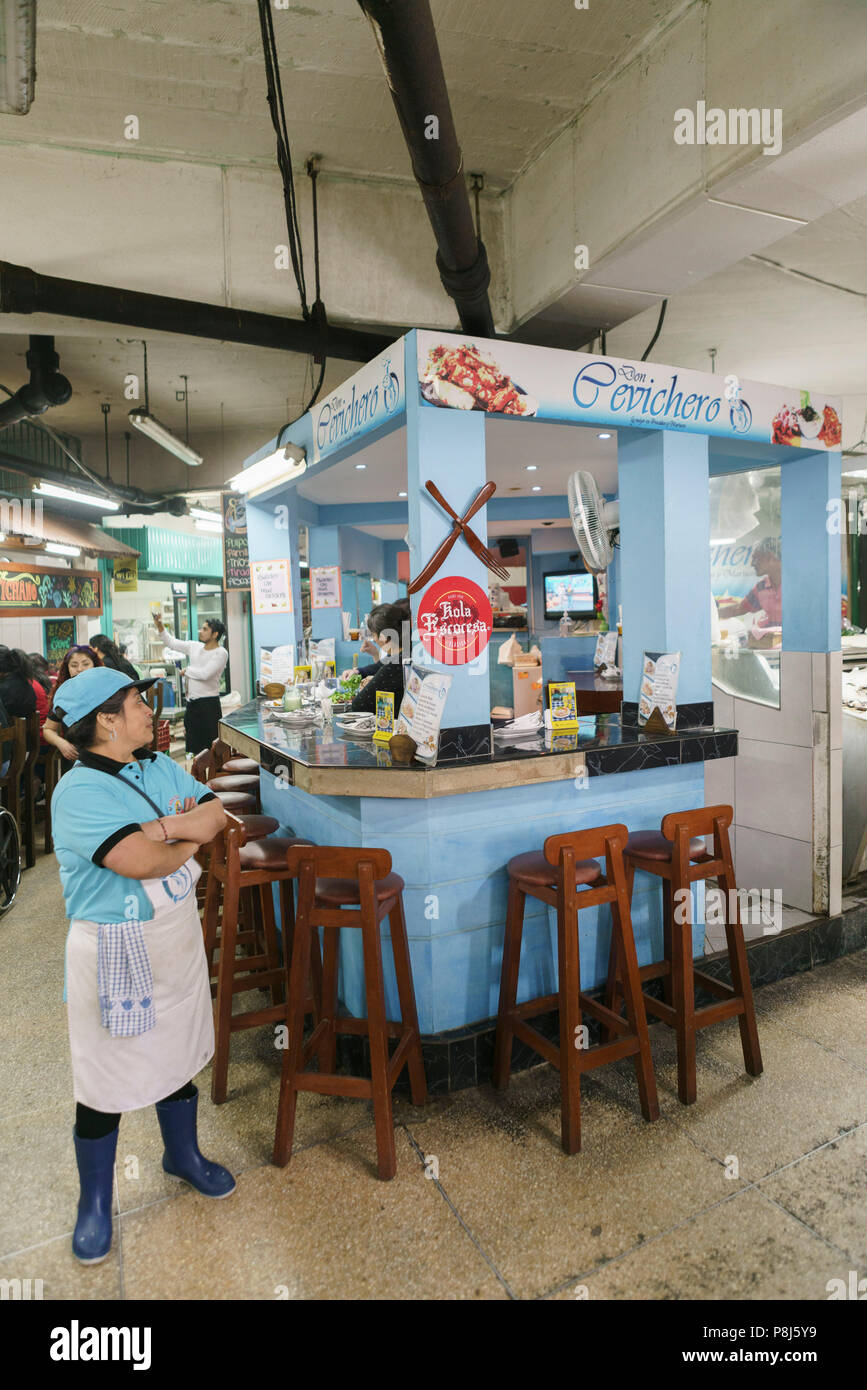 Market stall lima peru hi-res stock photography and images - Alamy