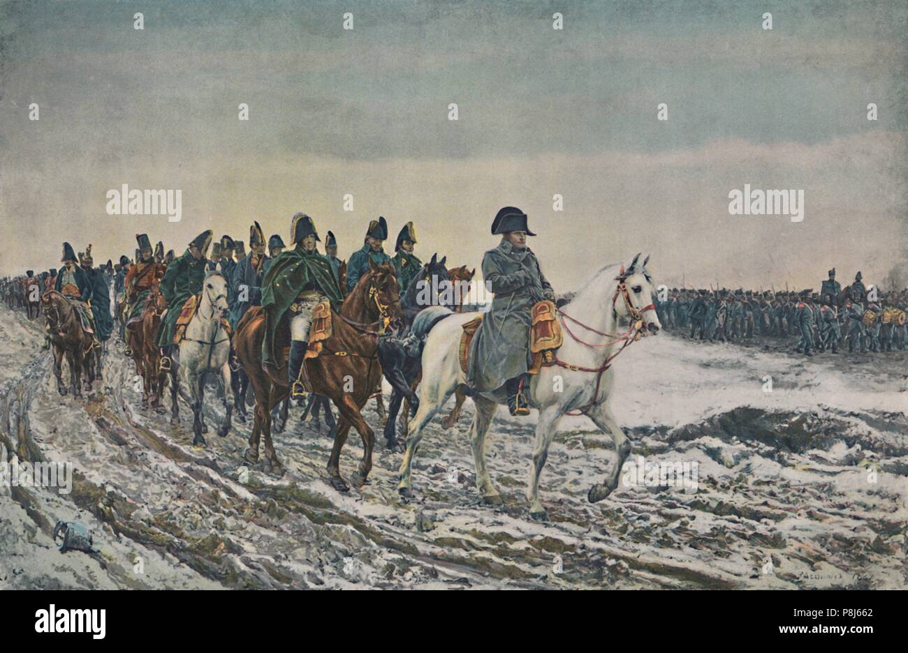 Napoleonic army defeated hi-res stock photography and images - Alamy