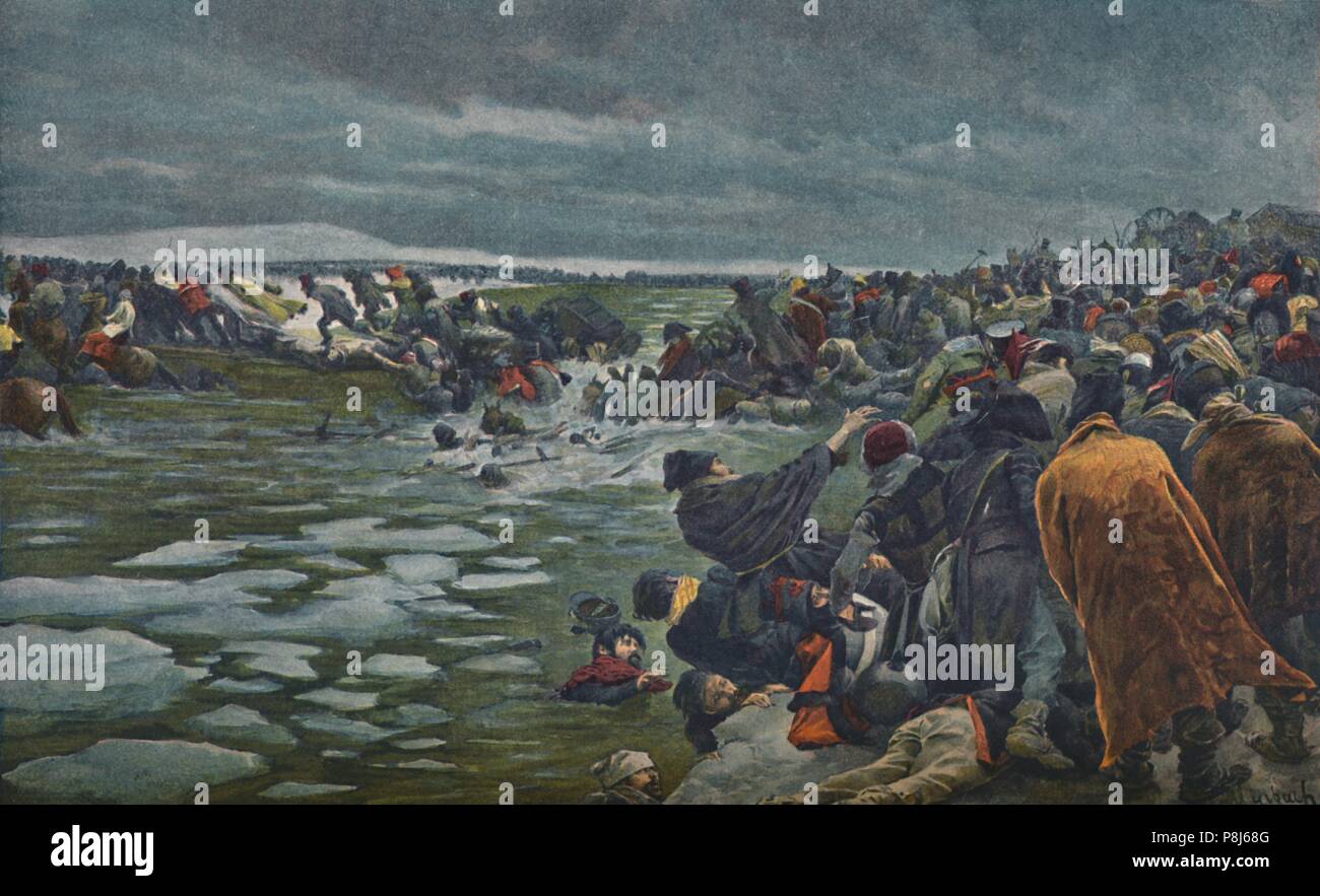 'The Passage of the Beresina', November 1812, (1896). Artist: Unknown ...