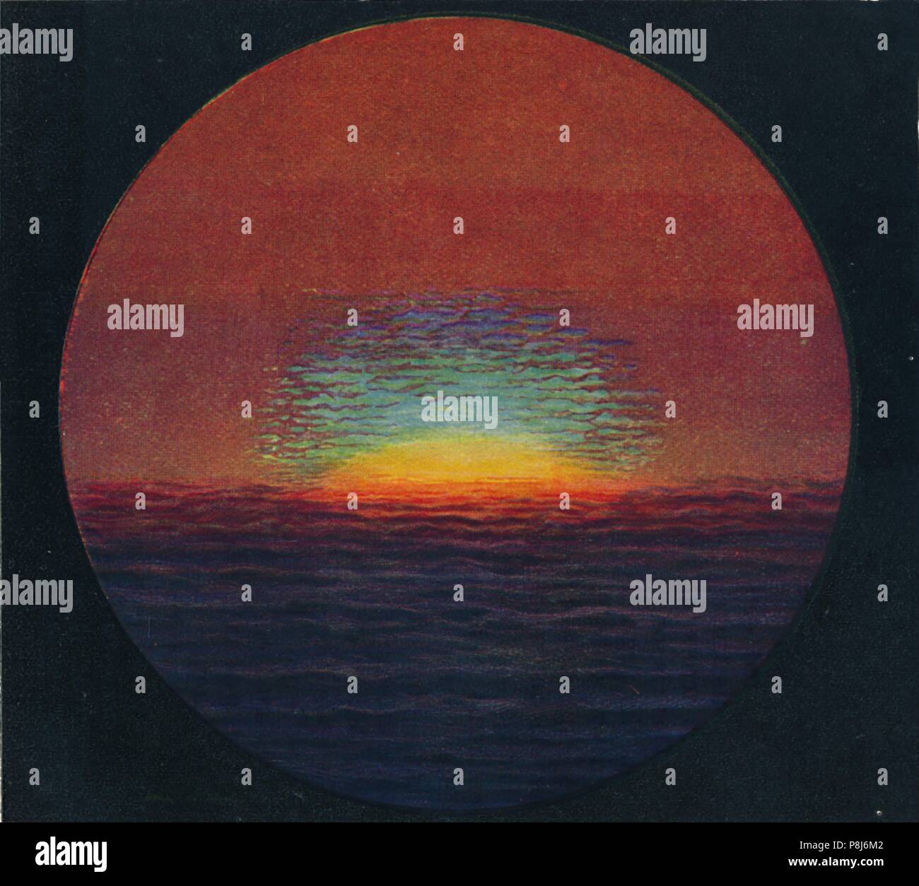 Sunset sea green flash hi-res stock photography and images - Alamy