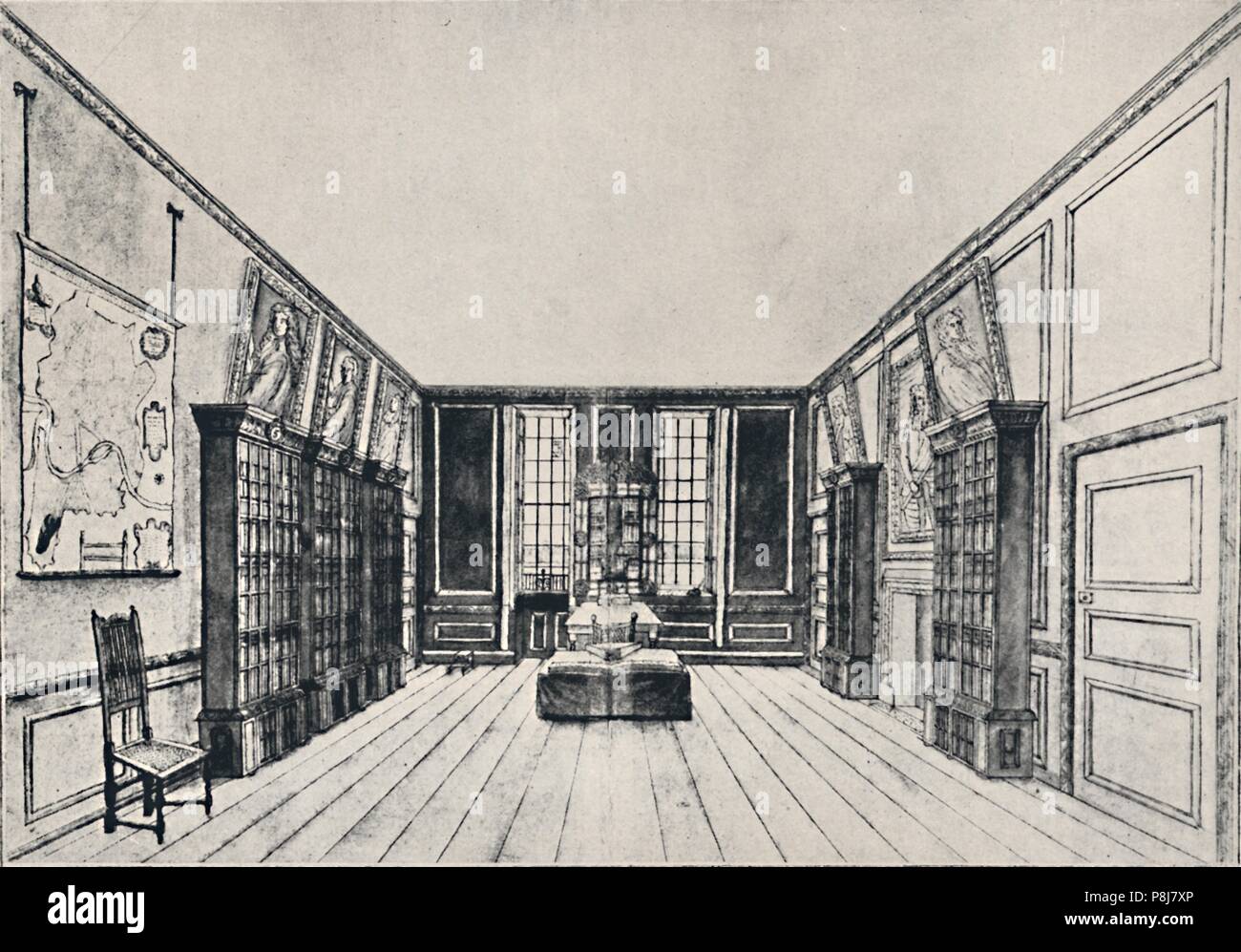 'View Towards the Thames in Samuel Pepys's Library, York Buildings ...