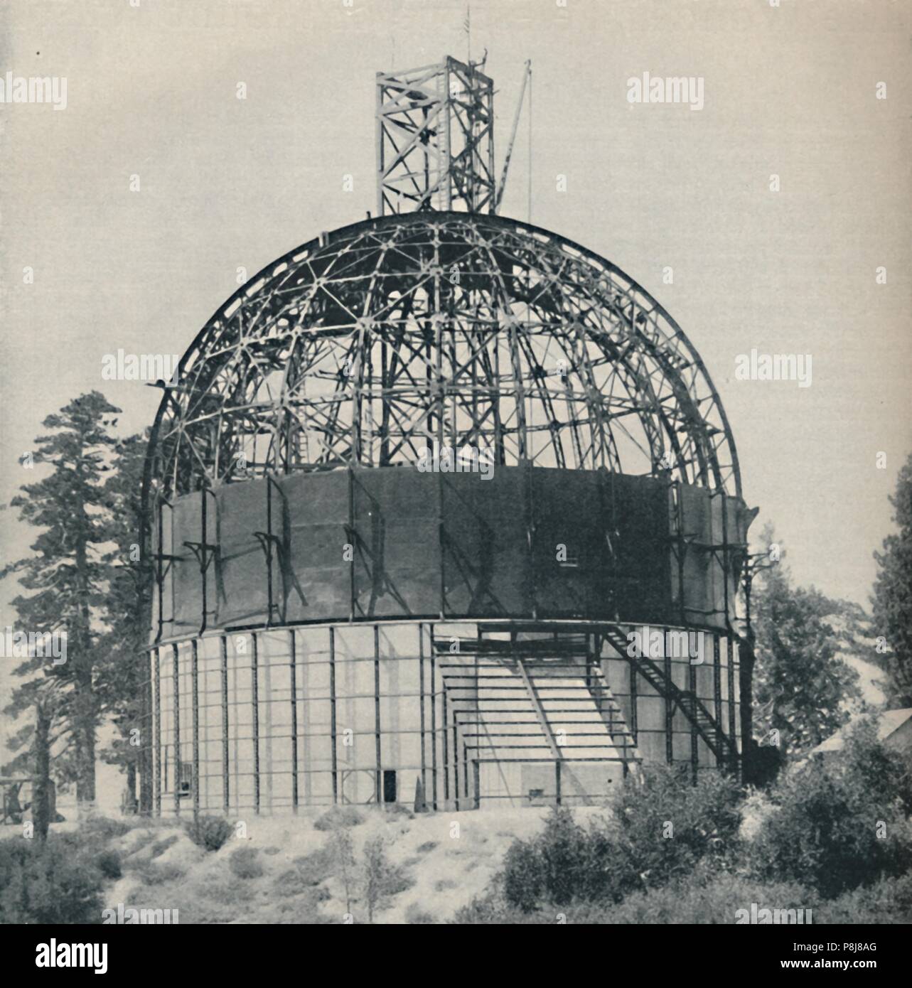 'Skeleton Dome to House an Astronomical Mammoth', c1935. Artist ...