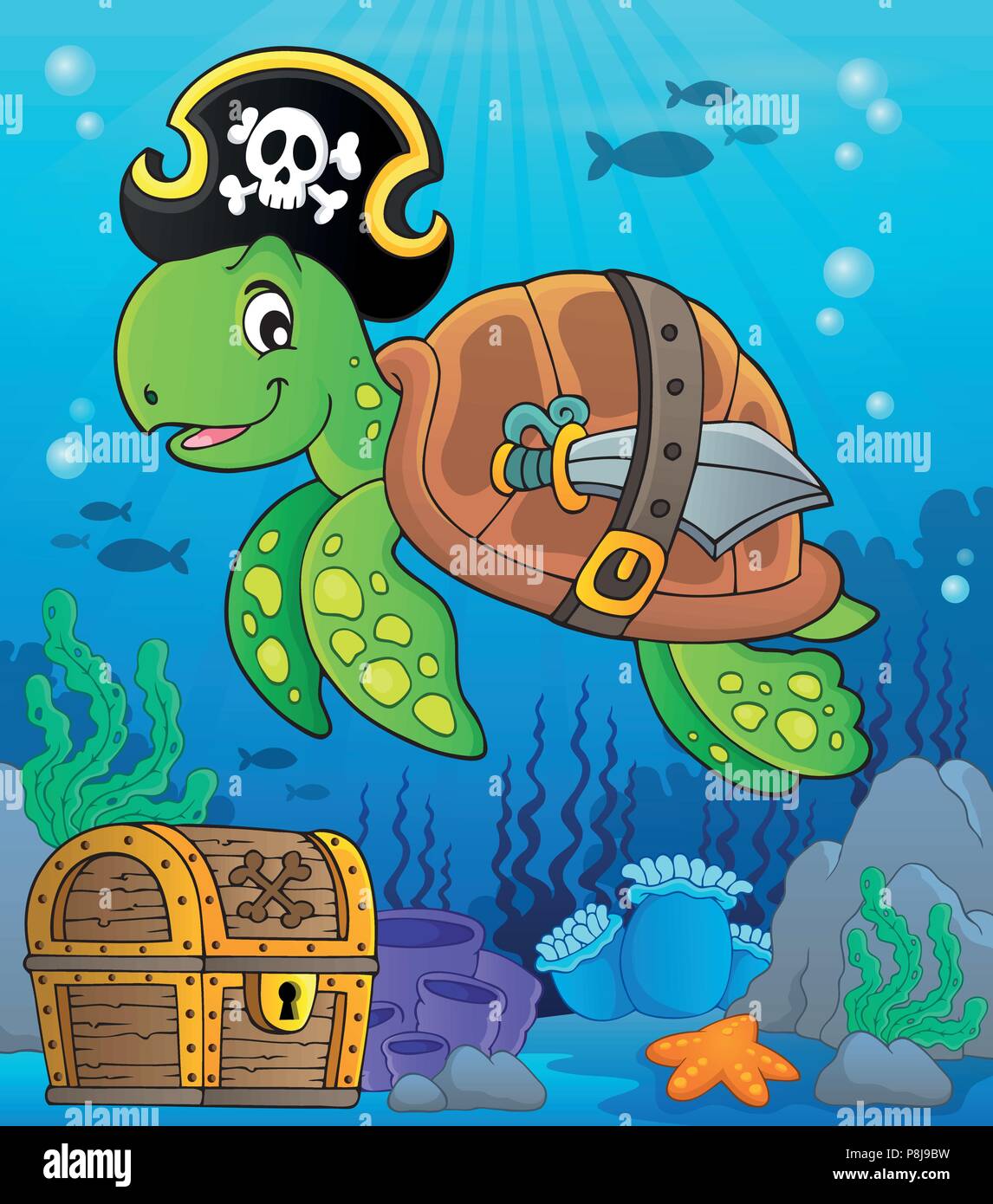 Turtle 2 Stock Vector Images - Alamy