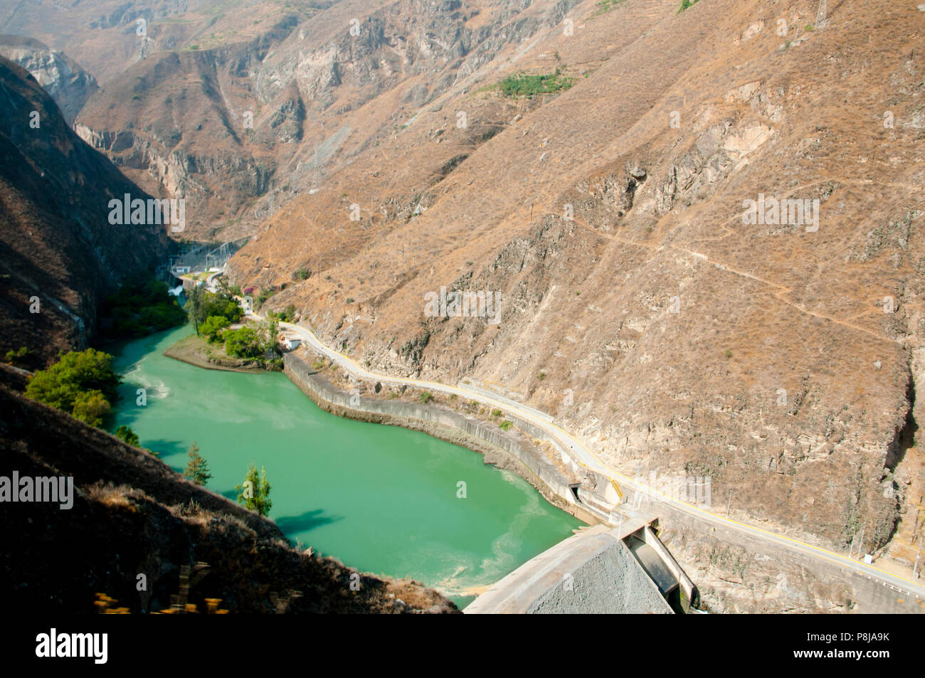 Callahuanca Powerstation - Peru Stock Photo - Alamy