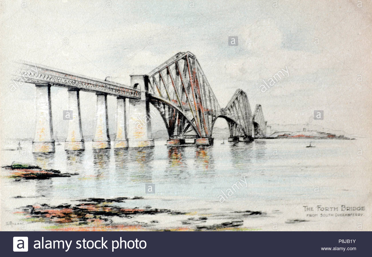 Edinburgh postcards hi-res stock photography and images - Alamy