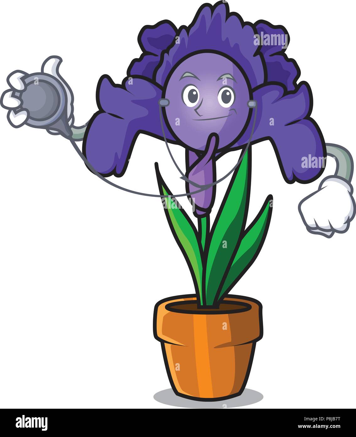 Bouquet flower hospital Stock Vector Images - Alamy