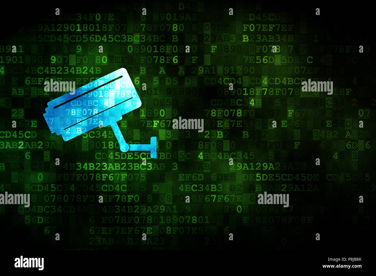 Security camera on green screen hi-res stock photography and images - Alamy