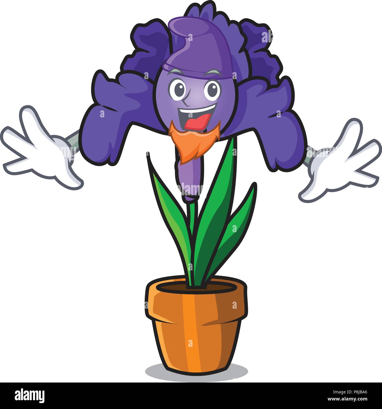 Fairy iris Stock Vector Images - Alamy