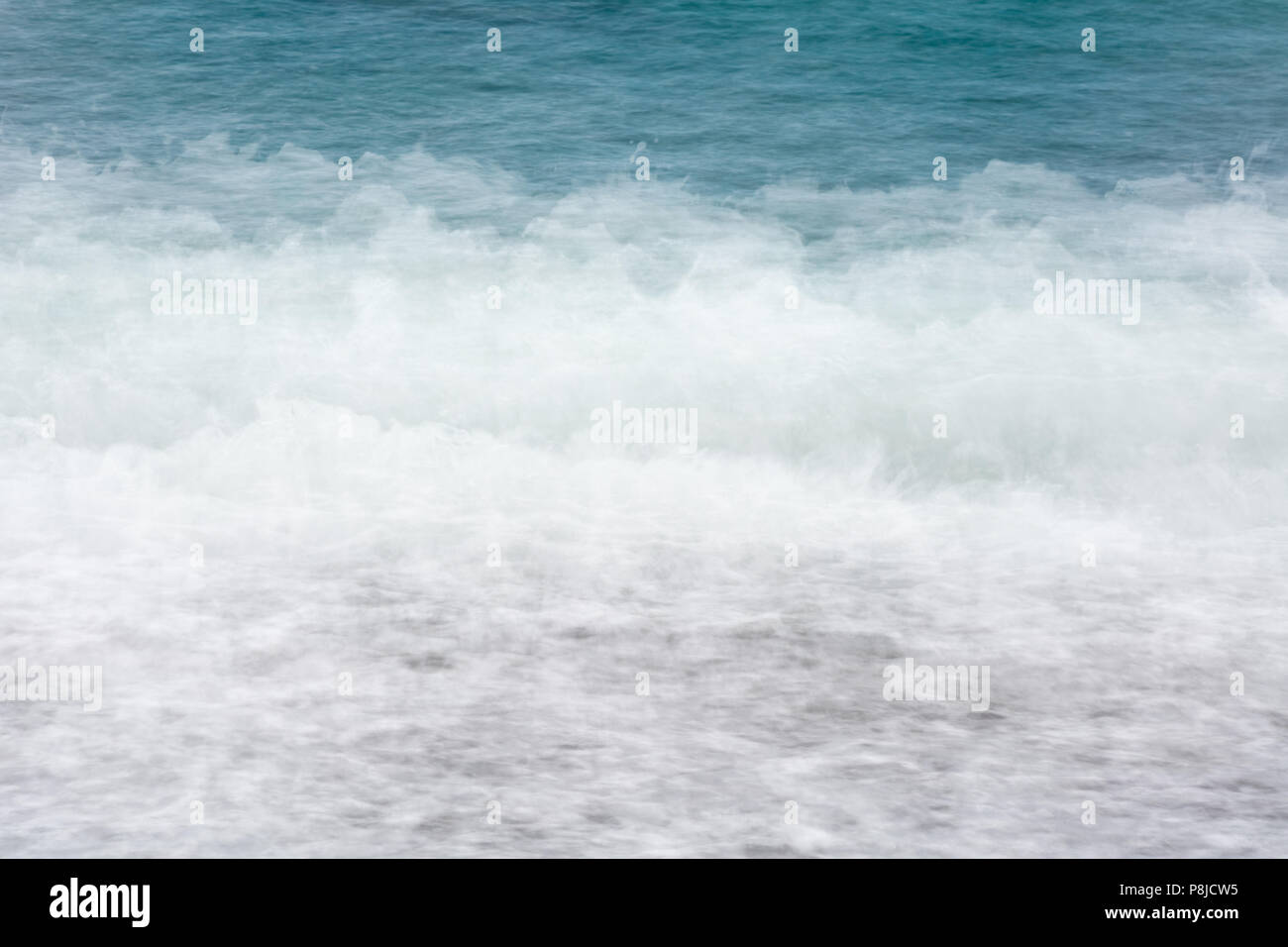 Sea water waves foam background Stock Photo - Alamy