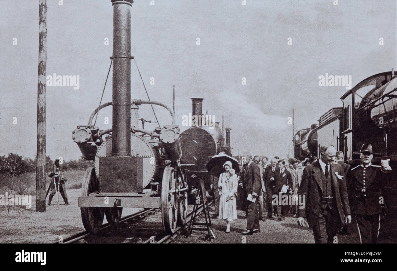 In July 1925 railway centenary celebrations were held at Darlington in ...