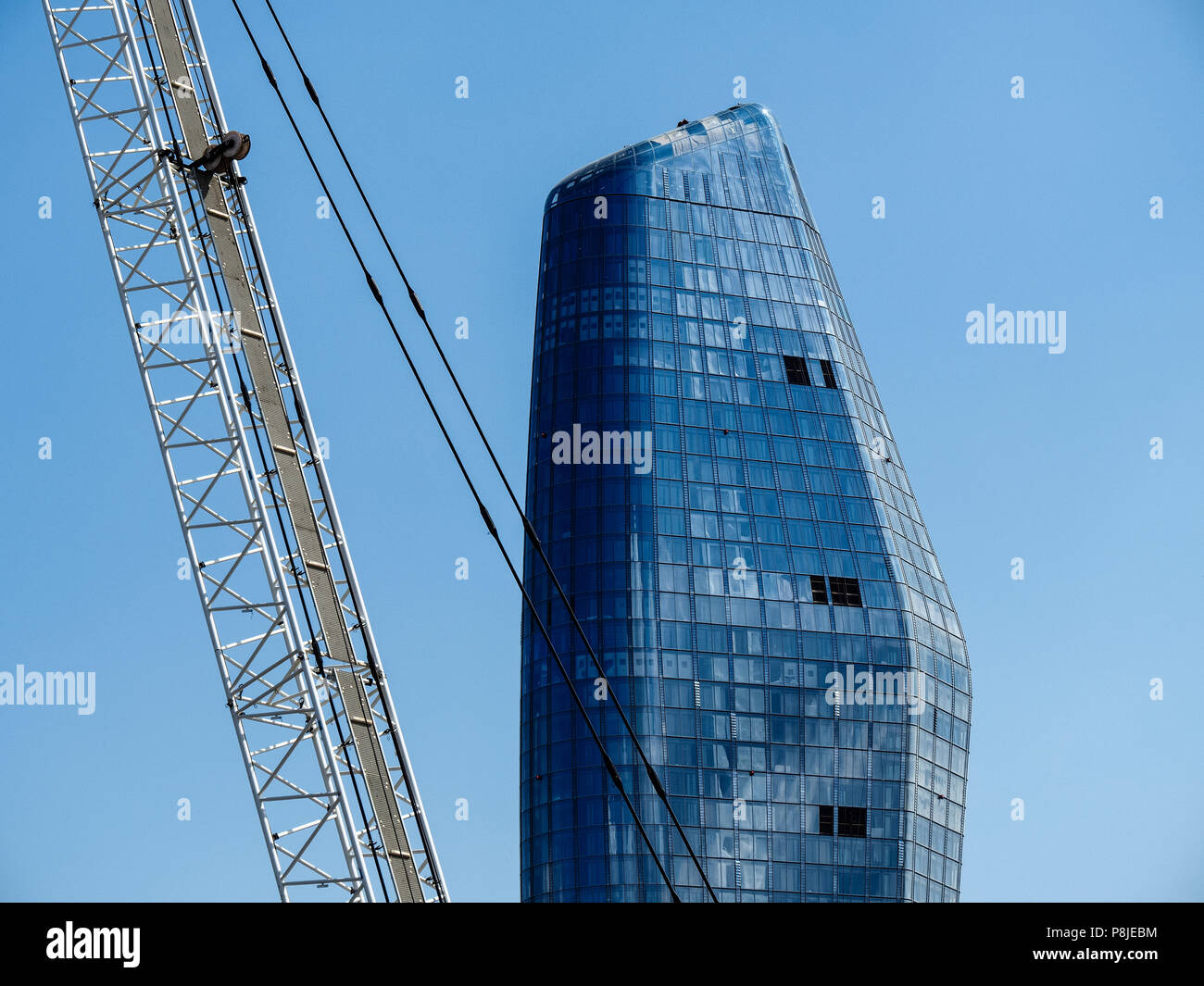 London Construction Site Stock Photo - Alamy