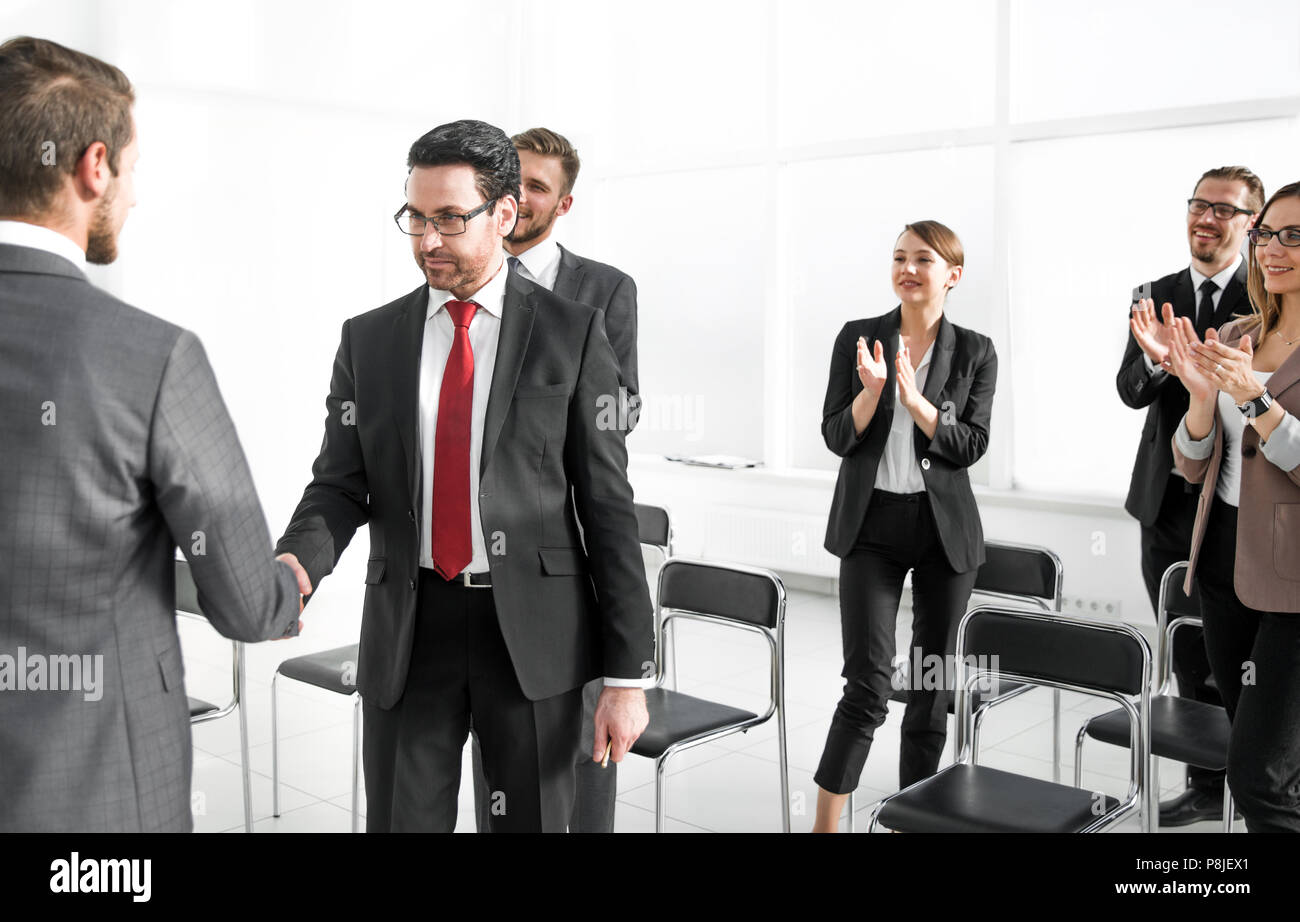 Successful business project completion hi-res stock photography and ...