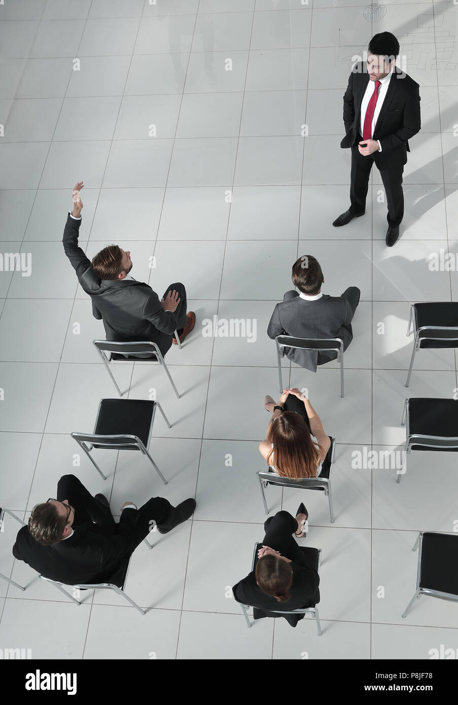 meeting partners in the conference room Stock Photo - Alamy
