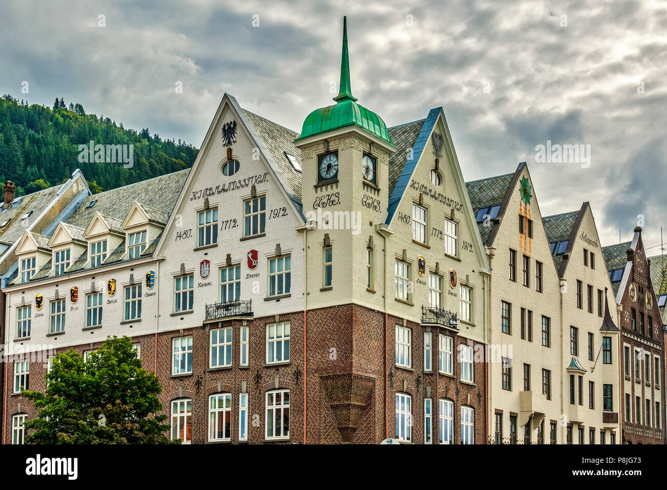 Hanseatic buildings hi-res stock photography and images - Alamy